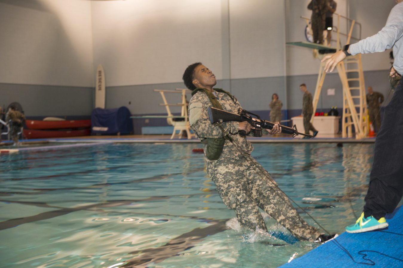 ROTC students participate in combat water survival training – Jagwire