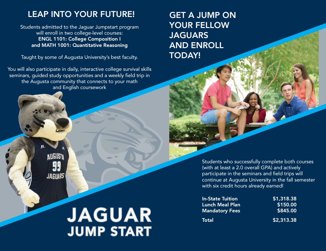 Jaguar Jumpstart gives students another way to meet admission ...
