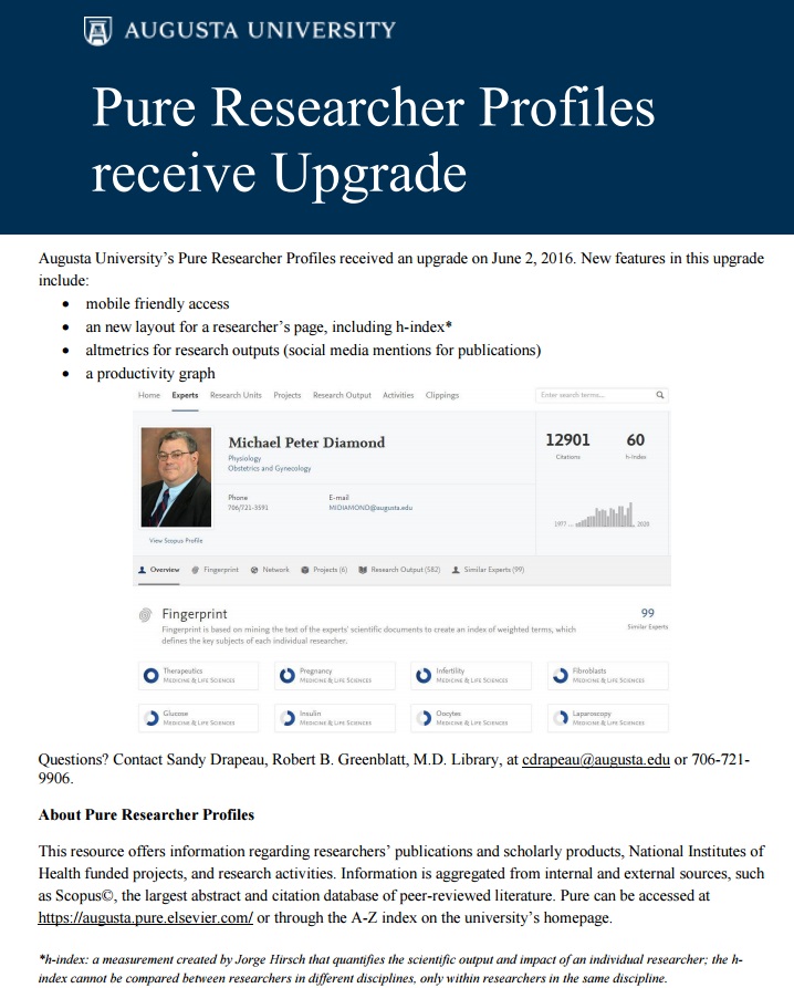 Pure Research Profiles receives upgrade – Jagwire