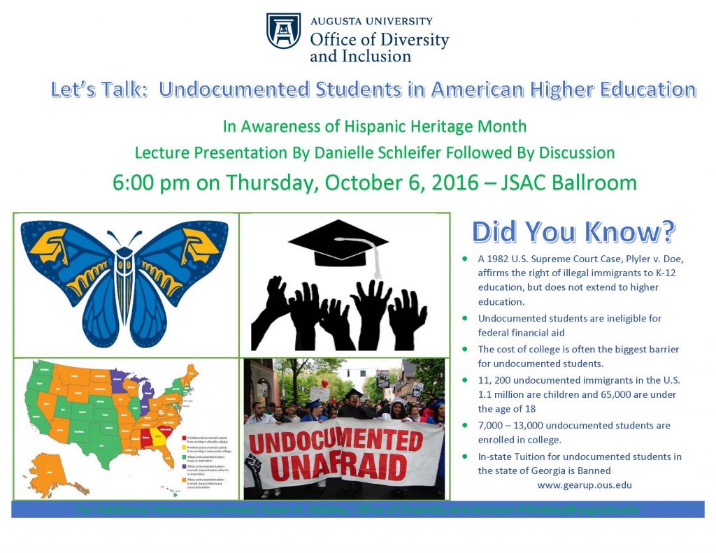 Info session to focus on undocumented students and higher education ...