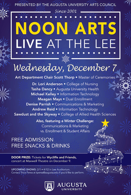 Today: Noon Arts concert features holiday acts, snacks and ticket ...