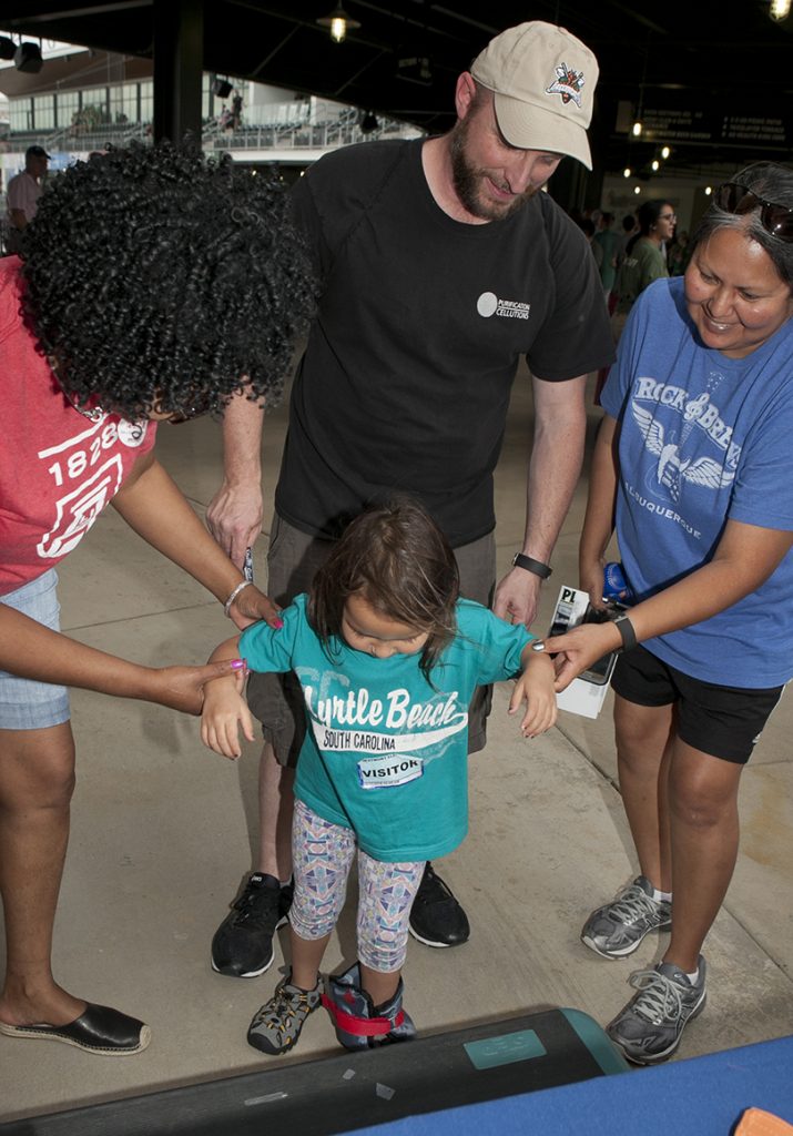 “Strike Out Stroke” engages with attendees, shows symptoms of stroke ...