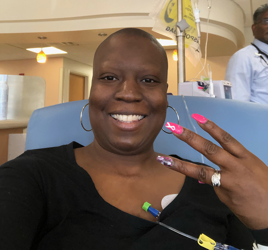 Telena Edwards credits Georgia Cancer Center, family with helping her ...