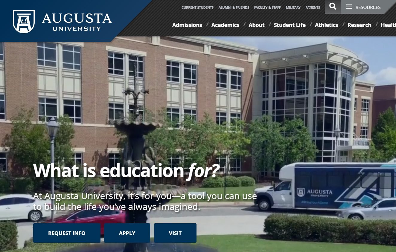 Augusta University homepage has a new look – Jagwire