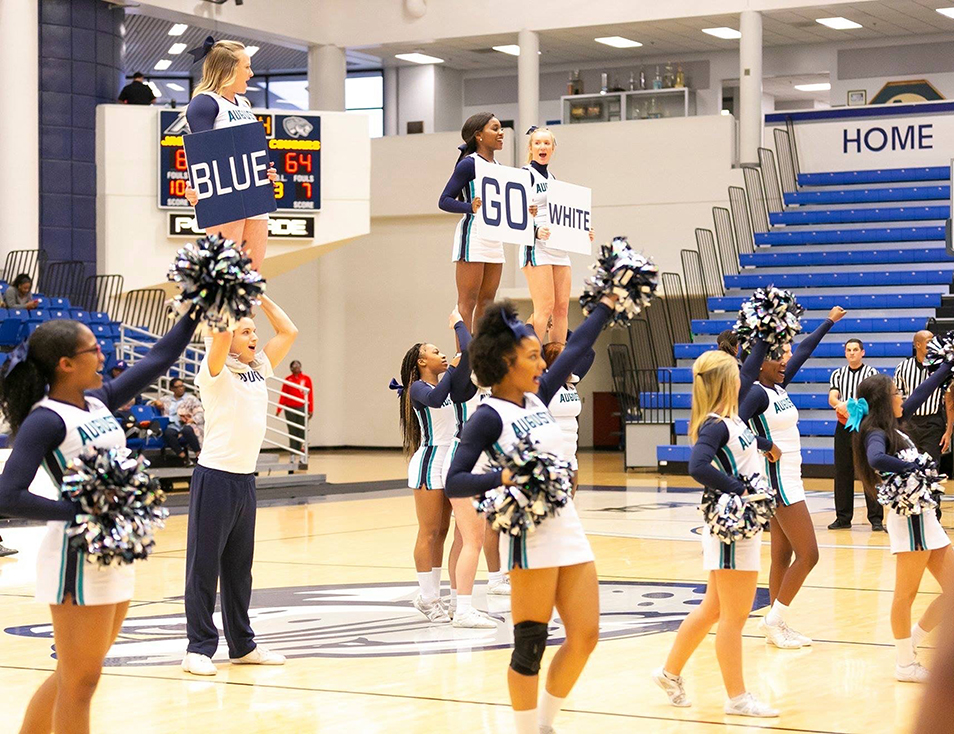 Cheerleaders work hard to support Augusta University’s athletics – Jagwire