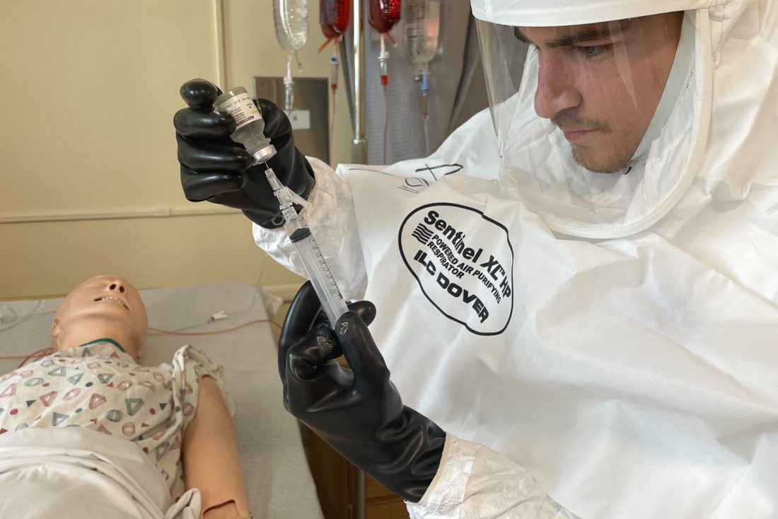 Nursing students return to FEMA training for first time in two years ...