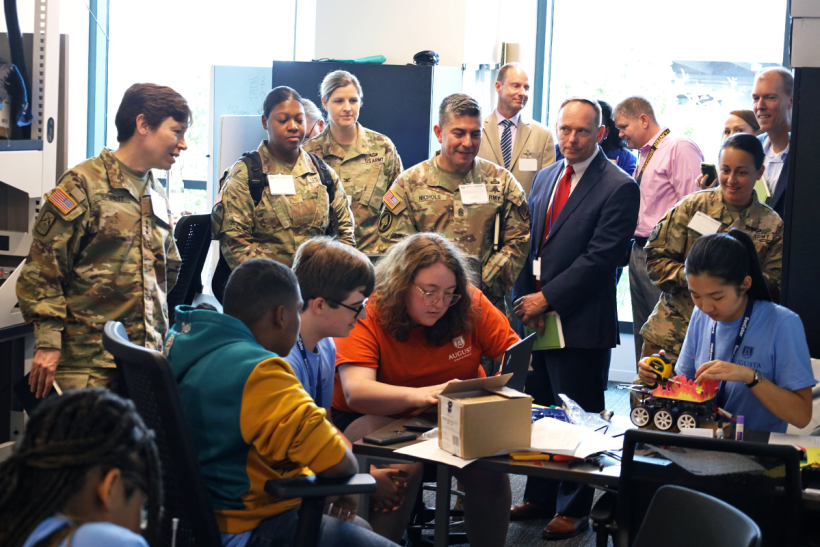 Commanding general of U.S. Army Cyber Command visits Georgia Cyber ...