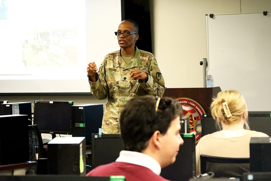 Augusta University students get rare close-up look at Fort Gordon ...