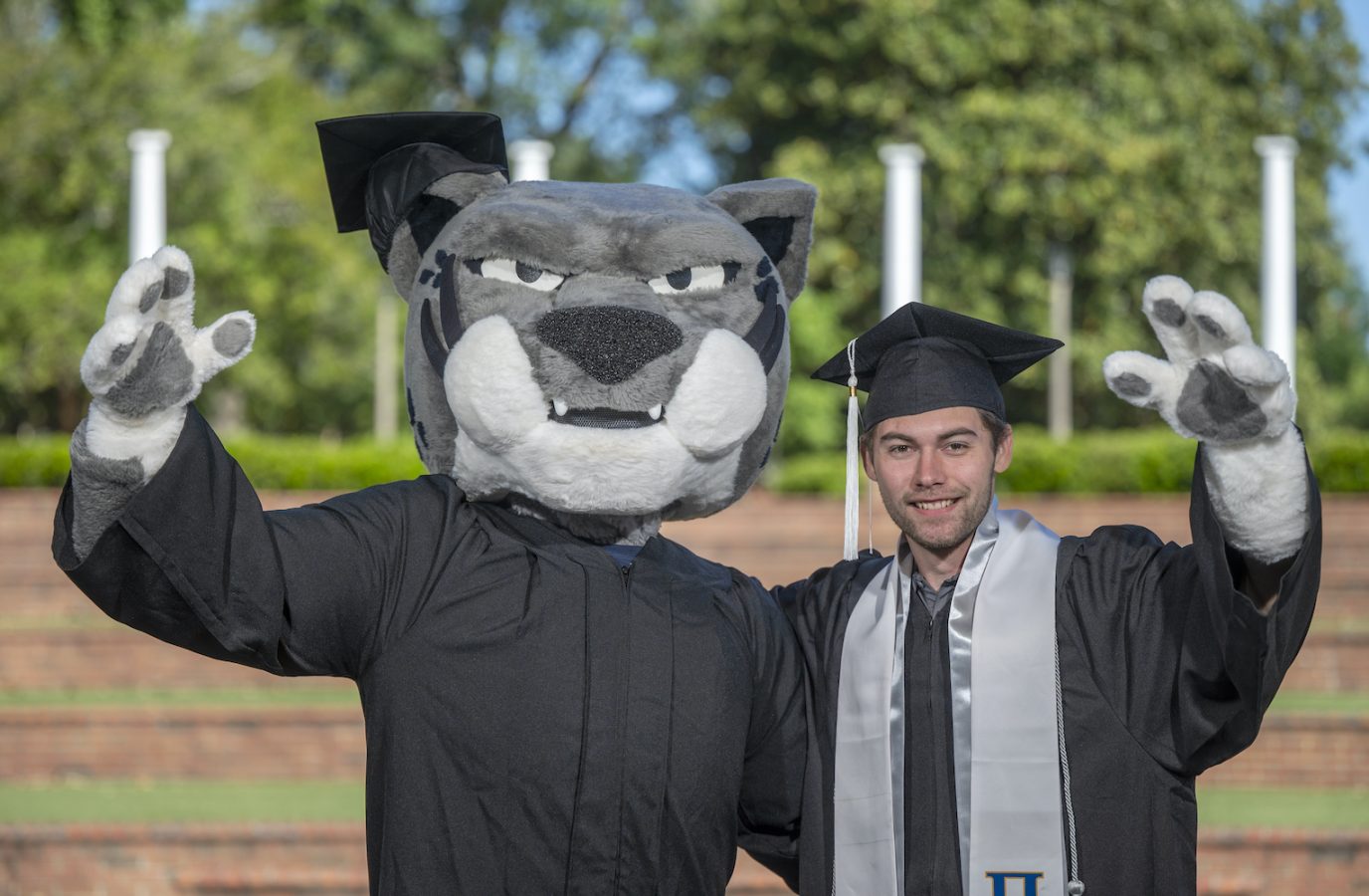 Secret service: Criminal justice grad retires his paws as Augusta University mascot – Jagwire