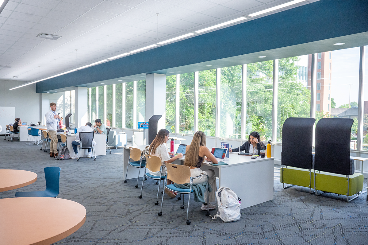 Check out the new look for Augusta University’s Greenblatt Library ...