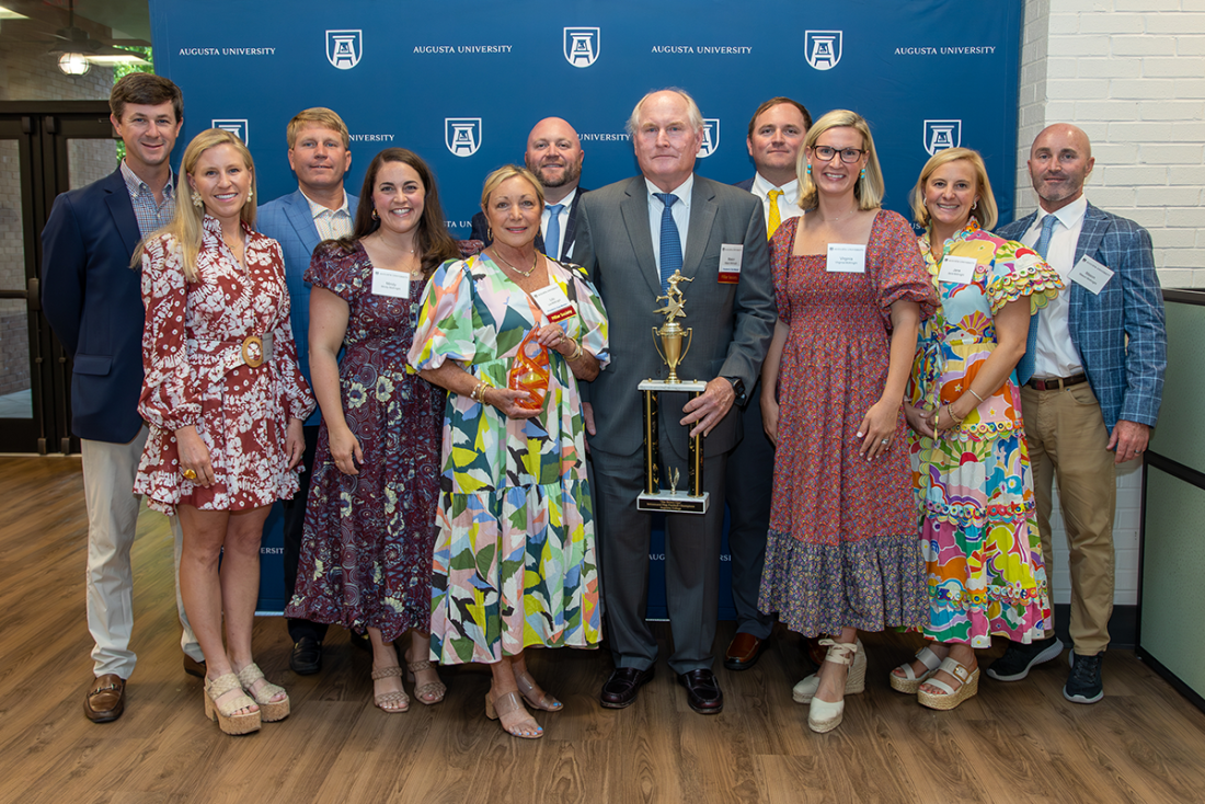 Augusta University President’s Award presented to alumnus and wife ...