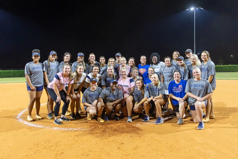 Illuminating the diamond: Augusta University softball and baseball ...