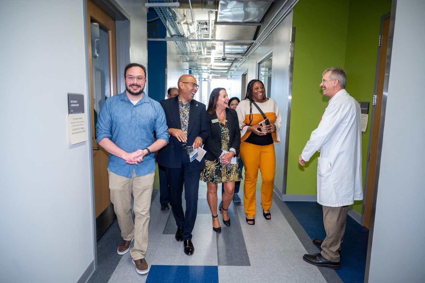 Fourth-floor research labs officially open in the College of Science ...