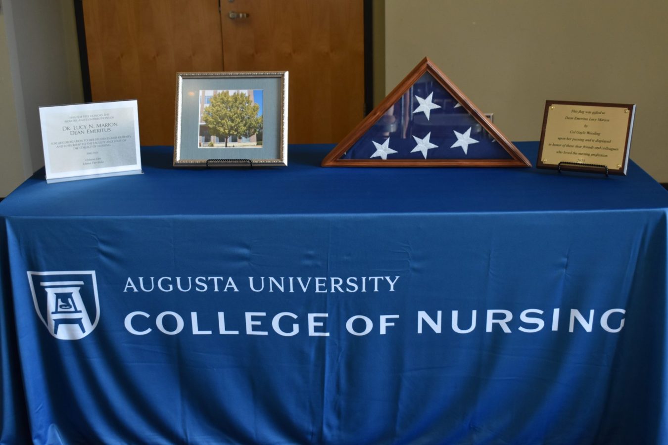 Official portrait unveiled for Dean Emerita Lucy Marion – Jagwire