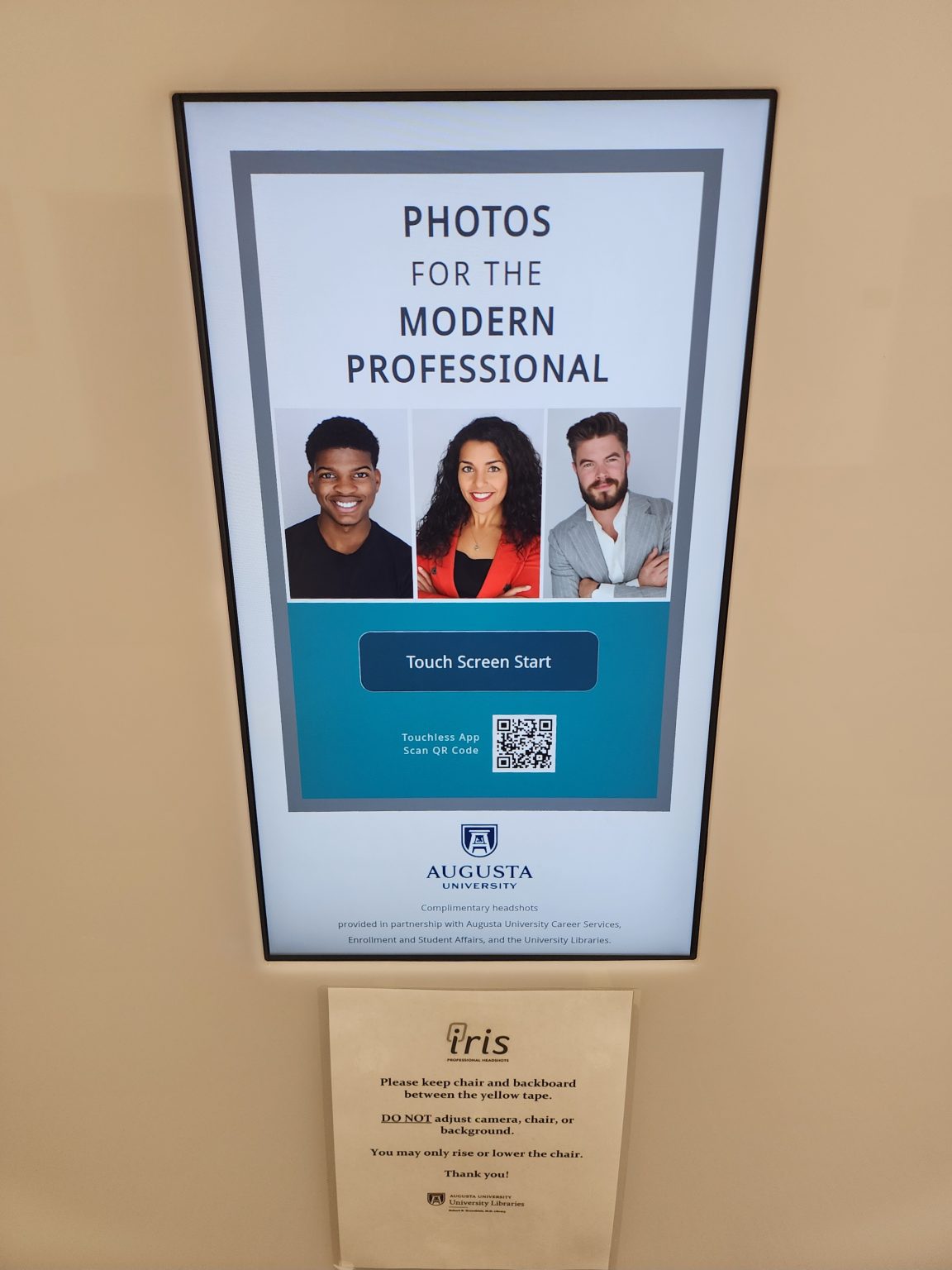 Augusta University Career Services unveils new Iris Air Photo Booth for ...