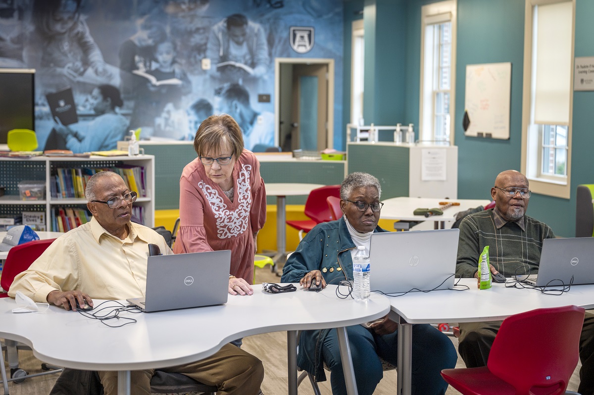 Both young and old are taking advantage of the Dr. Paulette P. Harris ...