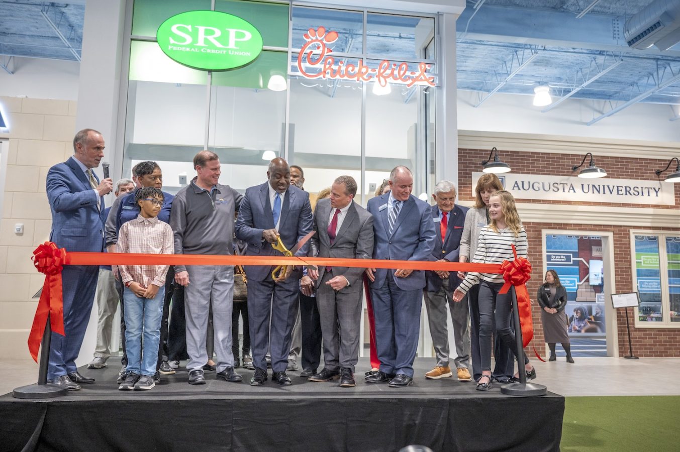 Augusta University celebrates the grand opening of the Junior ...