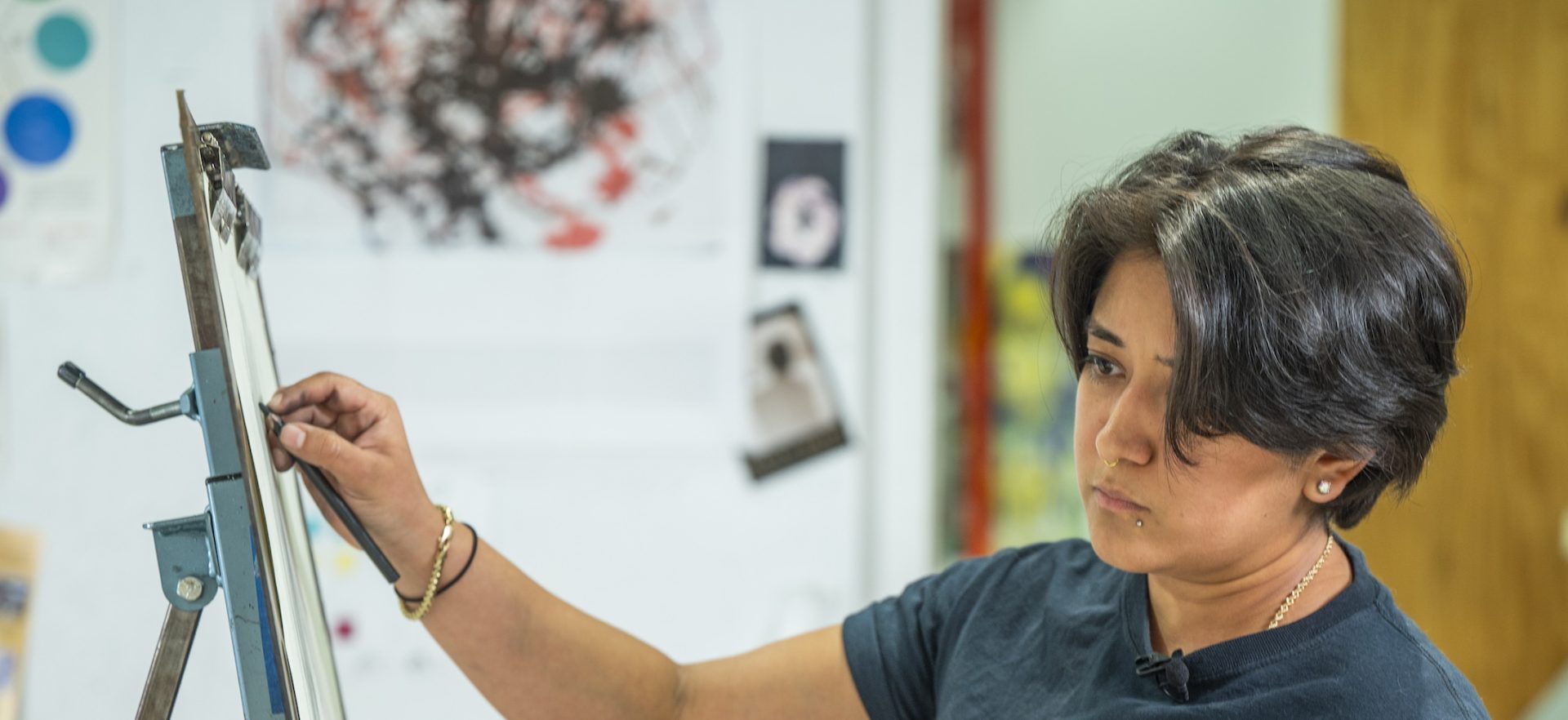 Marine to art major: ‘Art never really stopped for me, even while at ...