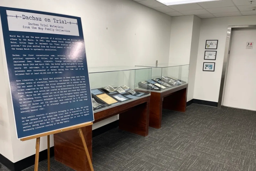 Dachau Trial materials on display at Reese Library – Jagwire