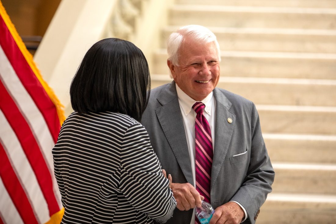 House Speaker Jon Burns’ message to undergrads: ‘Neighbor helping ...